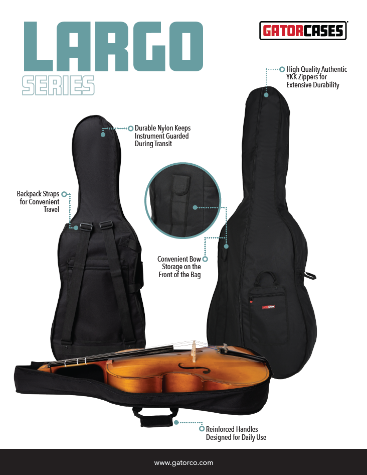 Largo Series - Cello & Double Bass Solutions – Gator Cases